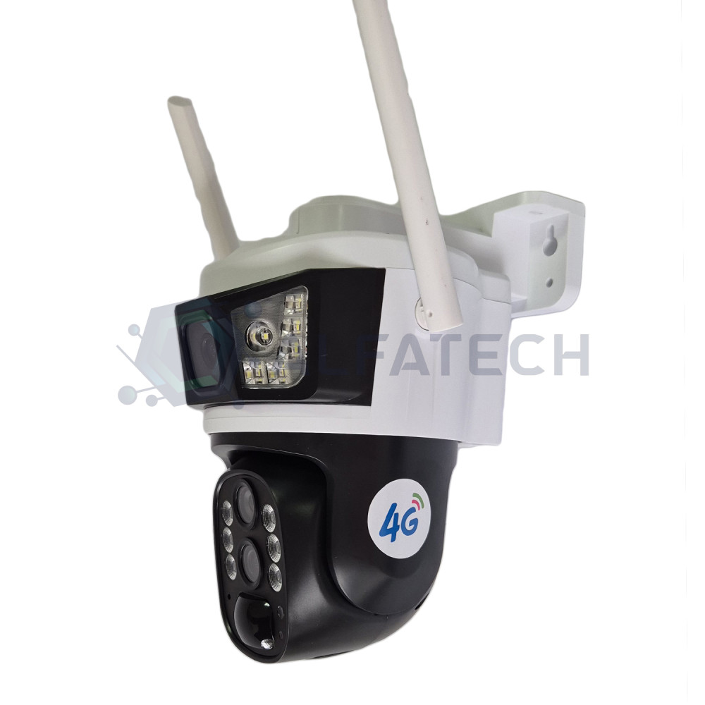 4G Соларна камера със SIM карта Robot Dual Lense IPC-V380-P3 - ALFATECHNICS